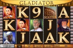 The Gladiator Fruit Machine